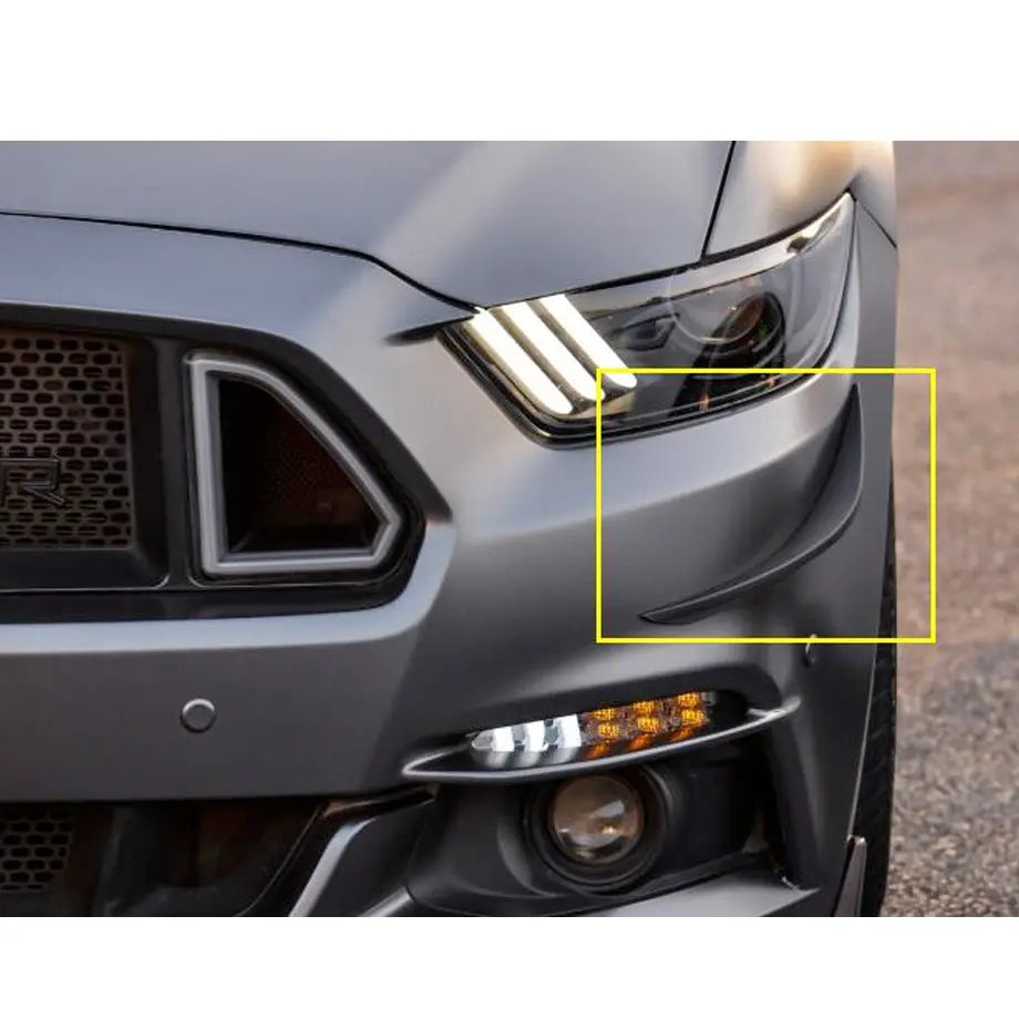 MP Concepts - Mustang (15-17) Front Bumper Canards – Max Motorsport