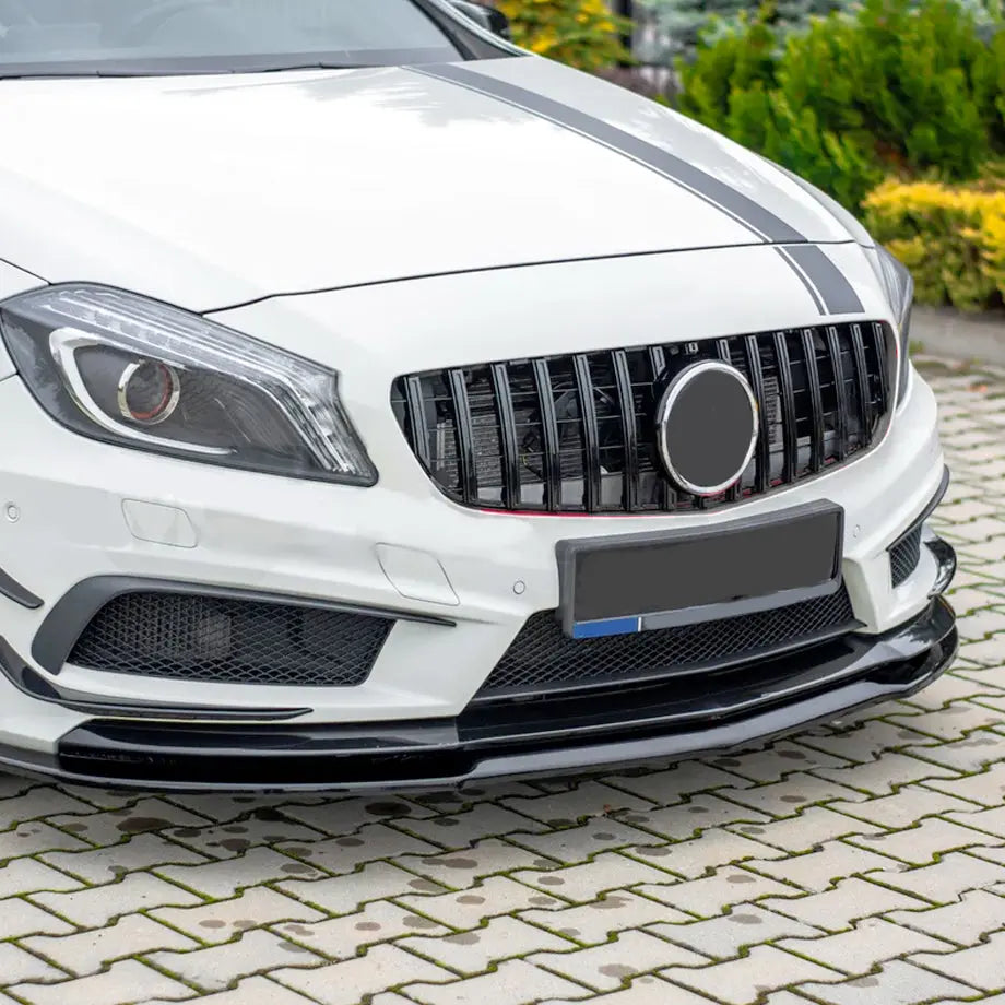 Merc W176 GTR Panamericana Style Gloss Black Upgrade Grille (13-15 ...