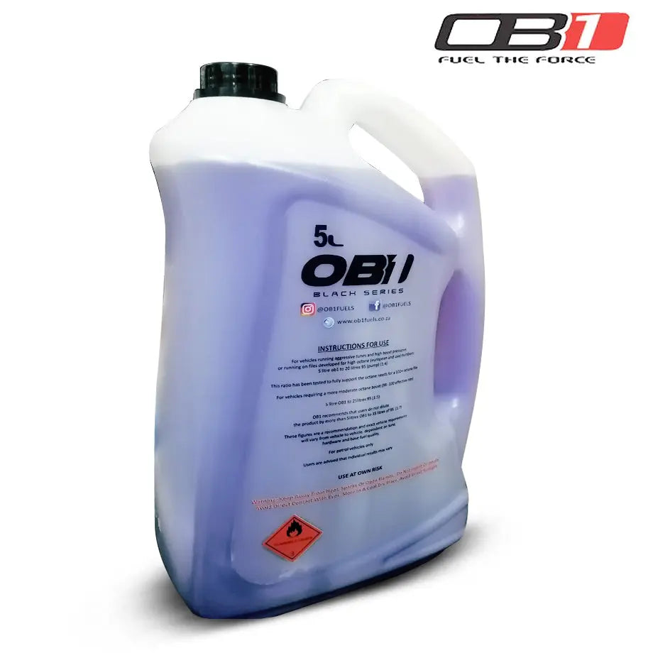 OB1 Black Series Race Fuel Additive (5 litre) – Max Motorsport