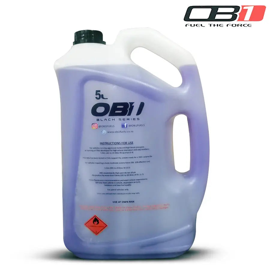 OB1 Black Series Race Fuel Additive (5 litre) – Max Motorsport