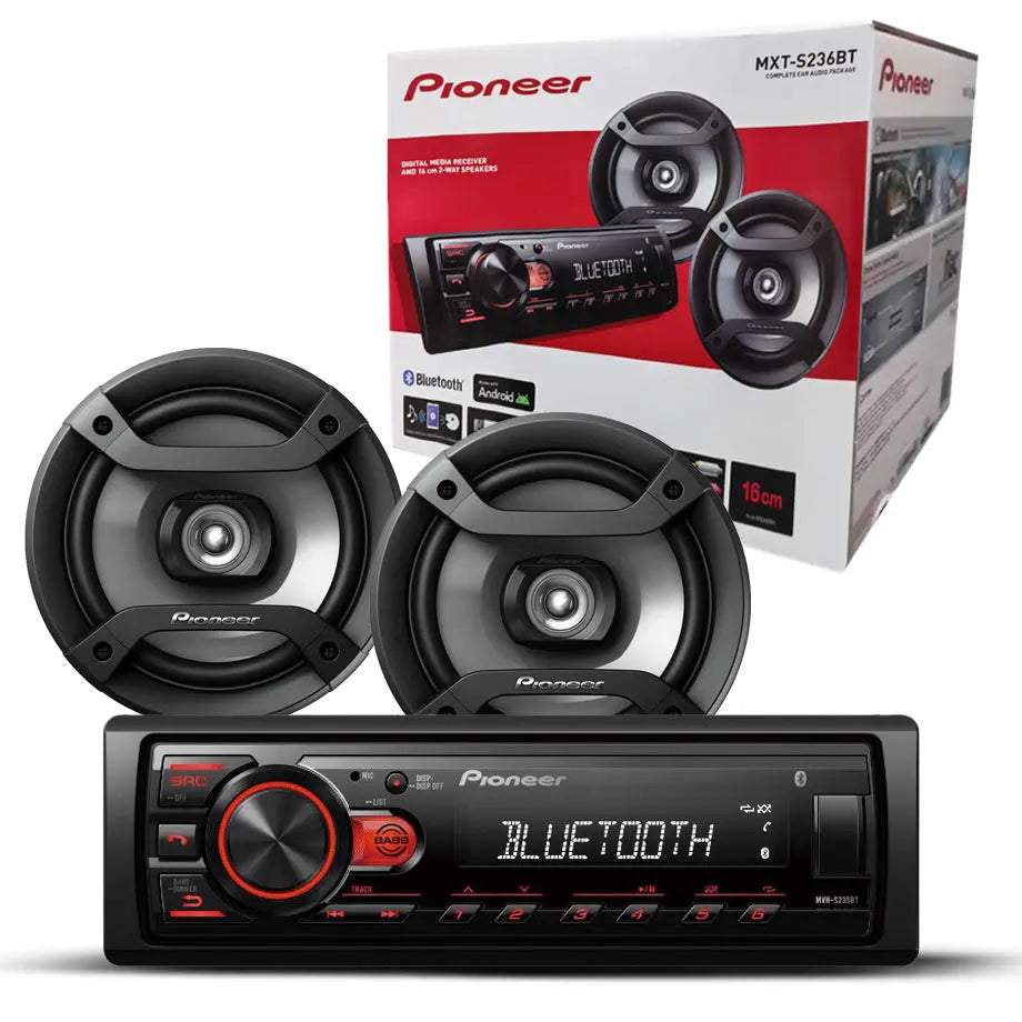 Pioneer MXT-S236BT Audio Box Combo – Max Motorsport