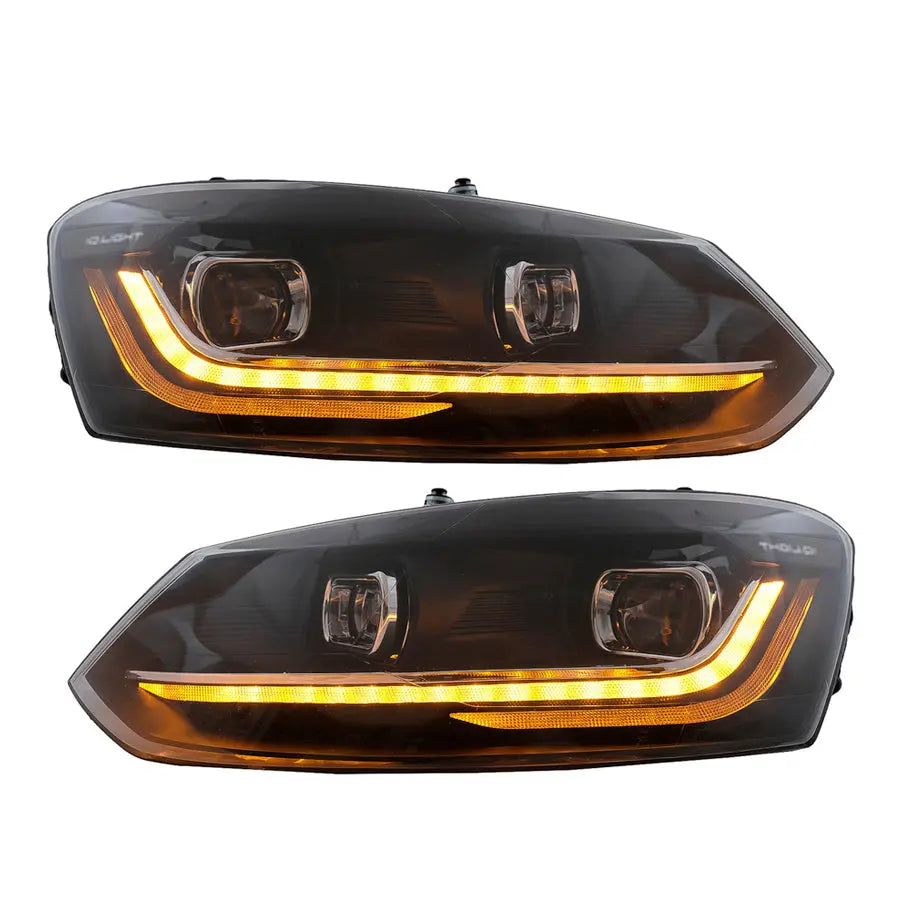 Polo 8 IQ R-Line Style Projector Headlight - Suitable To Fit VW Polo 6 ...