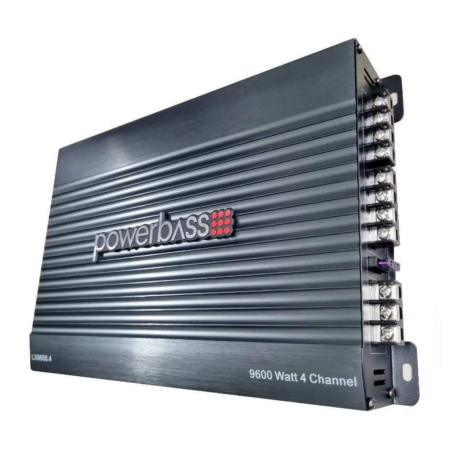 Powerbass LX9600.4 4-Channel Amplifier (9600W) – Max Motorsport