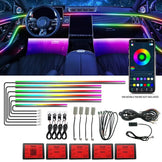 Universal Car Interior RGB Ambient Lighting Kit - App Controlled – Max ...