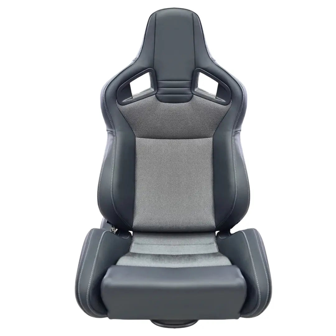 Reclinable Wingback Racing Seats PVC (Pair) – Max Motorsport