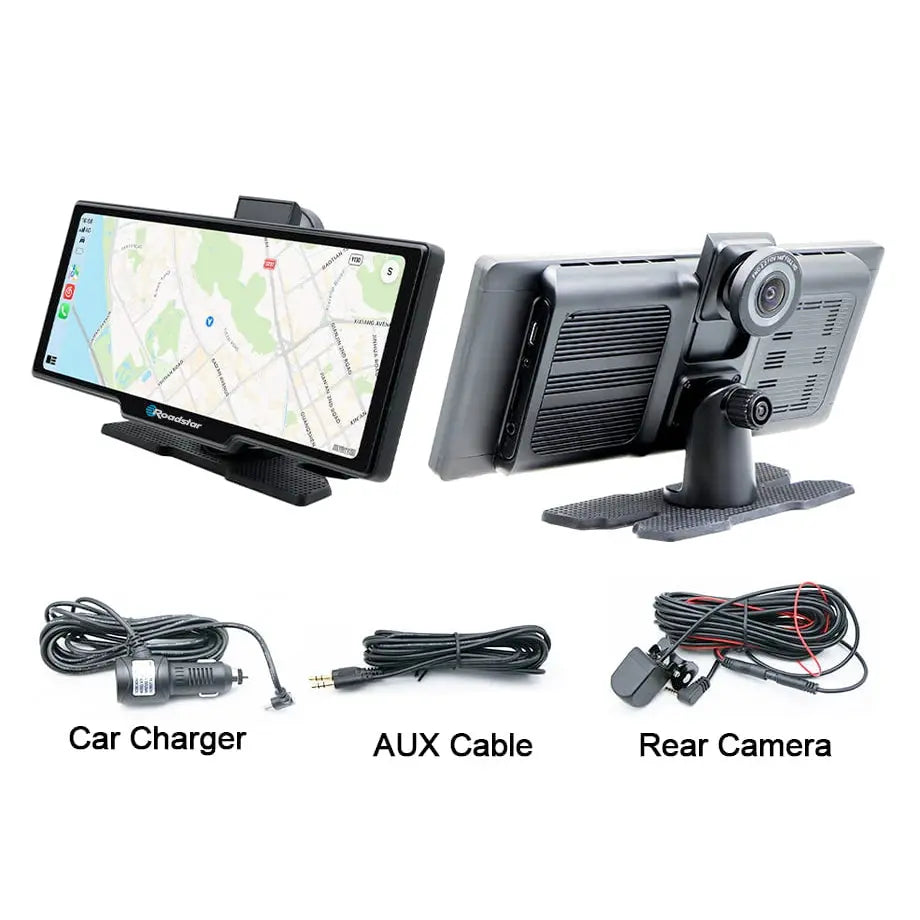 Roadstar - 10.26 Inch 2-Way DVR Camera Screen With Apple Carplay & And ...