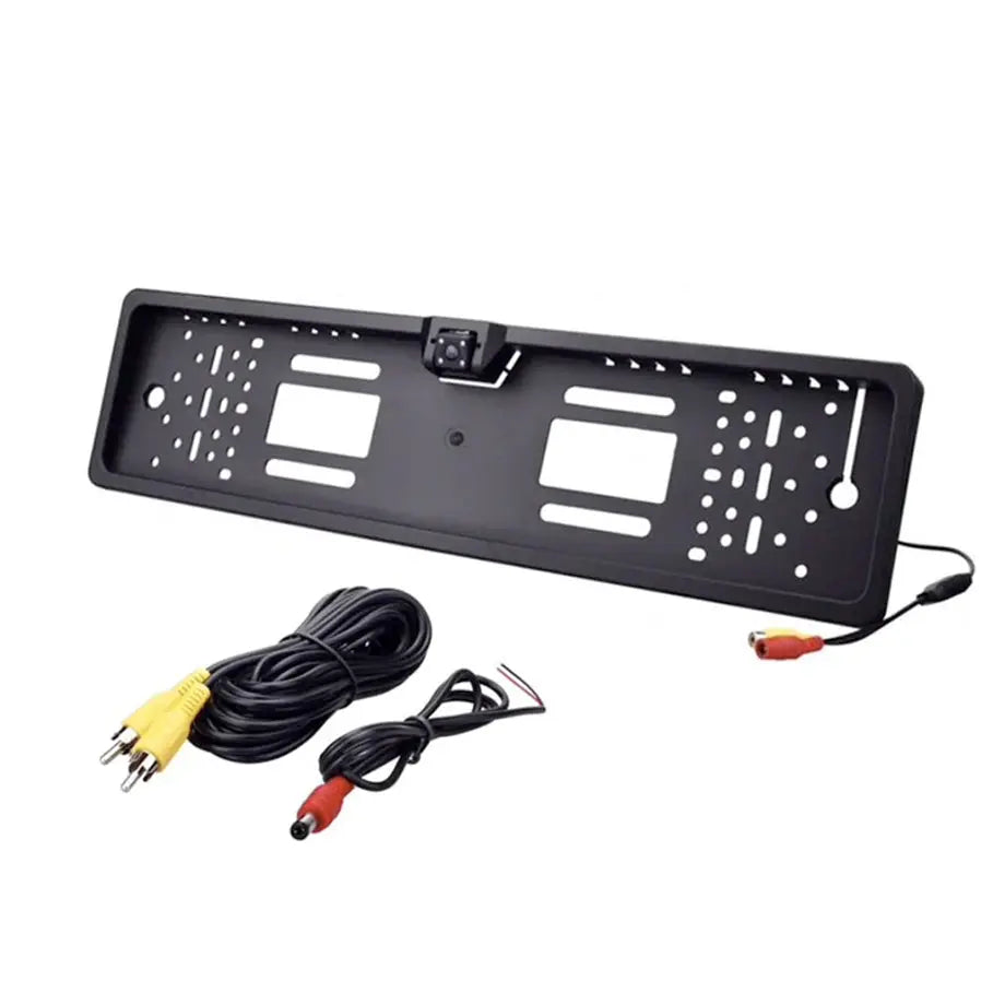Roadstar Universal Number Plate Holder With Built-In LED Rear View Cam ...