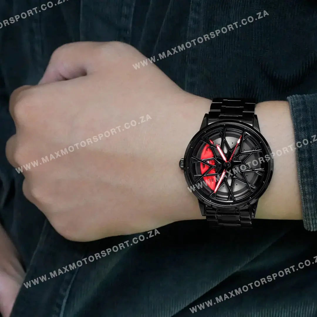 Sports Car Rim Wheel Watch - BM M8 Spinning Face – Max Motorsport