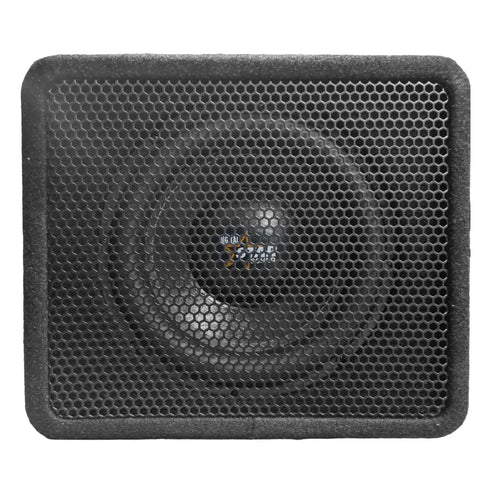 Star Sound Cube Series 10″ Compact Subwoofer Enclosure with Built-In A ...