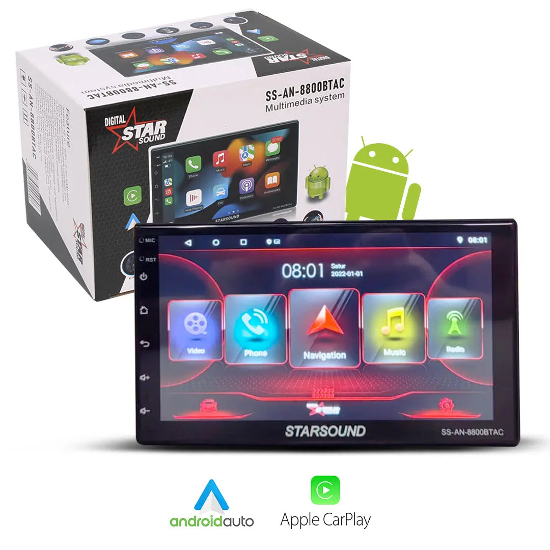 Star Sound SS-AN-8800BTAC 7 Inch Android Multi-Media System With Andro ...