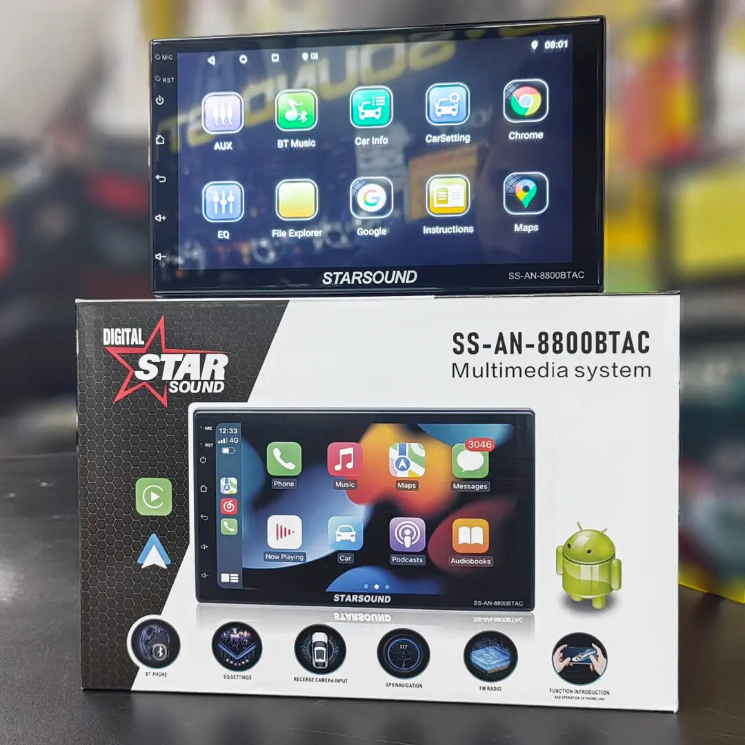 Star Sound SS-AN-8800BTAC 7 Inch Android Multi-Media System With Andro ...