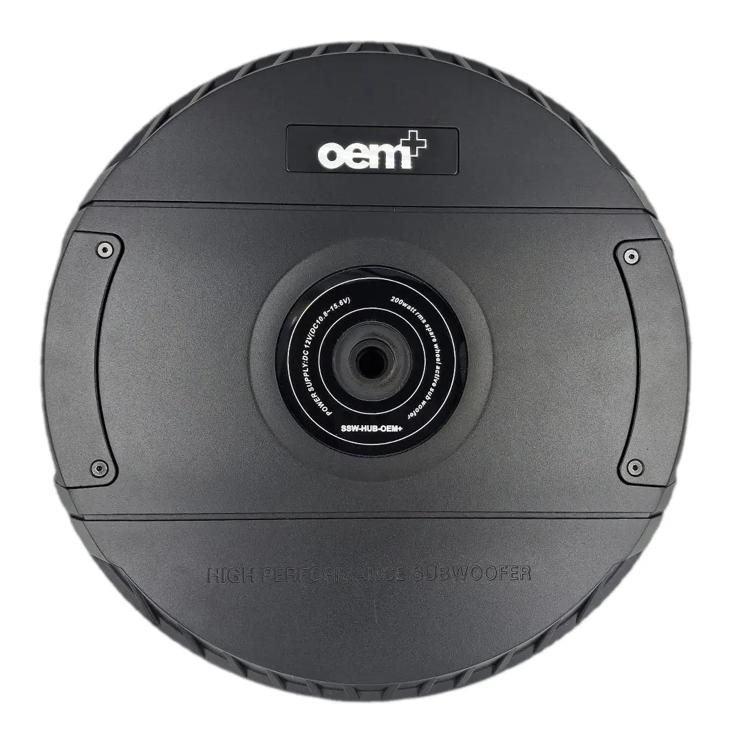 Star Sound SSW-HUB-OEM High Performance Spare Wheel Subwoofer With Bui ...