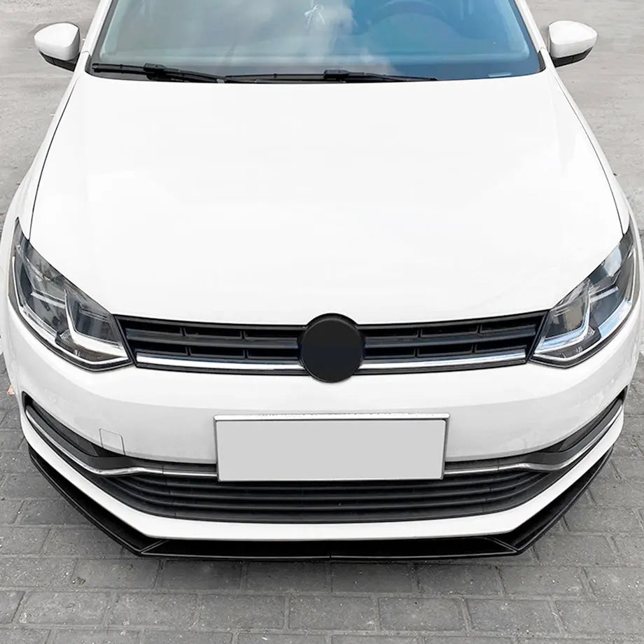 Suitable To Fit - VW Polo 6R / 6C 2-Piece Blade Style Plastic Front Sp ...