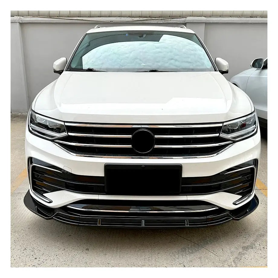 Suitable To Fit - VW Tiguan R / R-Line (21-On) Gloss Black 3-Piece Fro ...