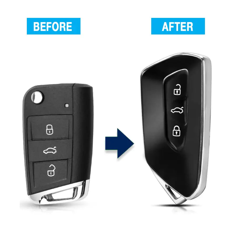 Golf 8 Style 3-Button Keyless Entry Conversion Key – Max Motorsport