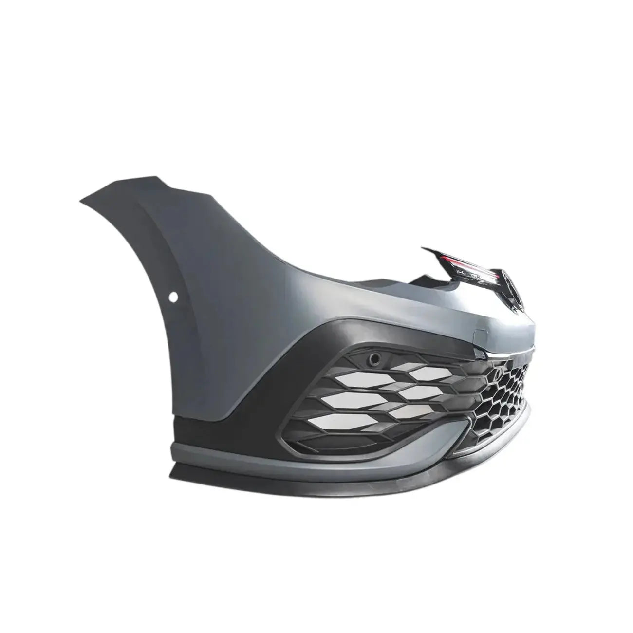 Suitable To Fit - VW Golf 8 Clubsport Style Plastic Front Bumper Upgra ...