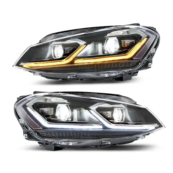 Suitable To Fit - VW Golf MK7 - Golf 7.5 GTI Style Upgrade Headlight ...
