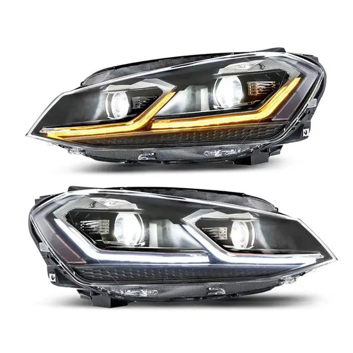 Suitable To Fit - VW Golf MK7 - Golf 7.5 GTI Style Upgrade Headlight ...