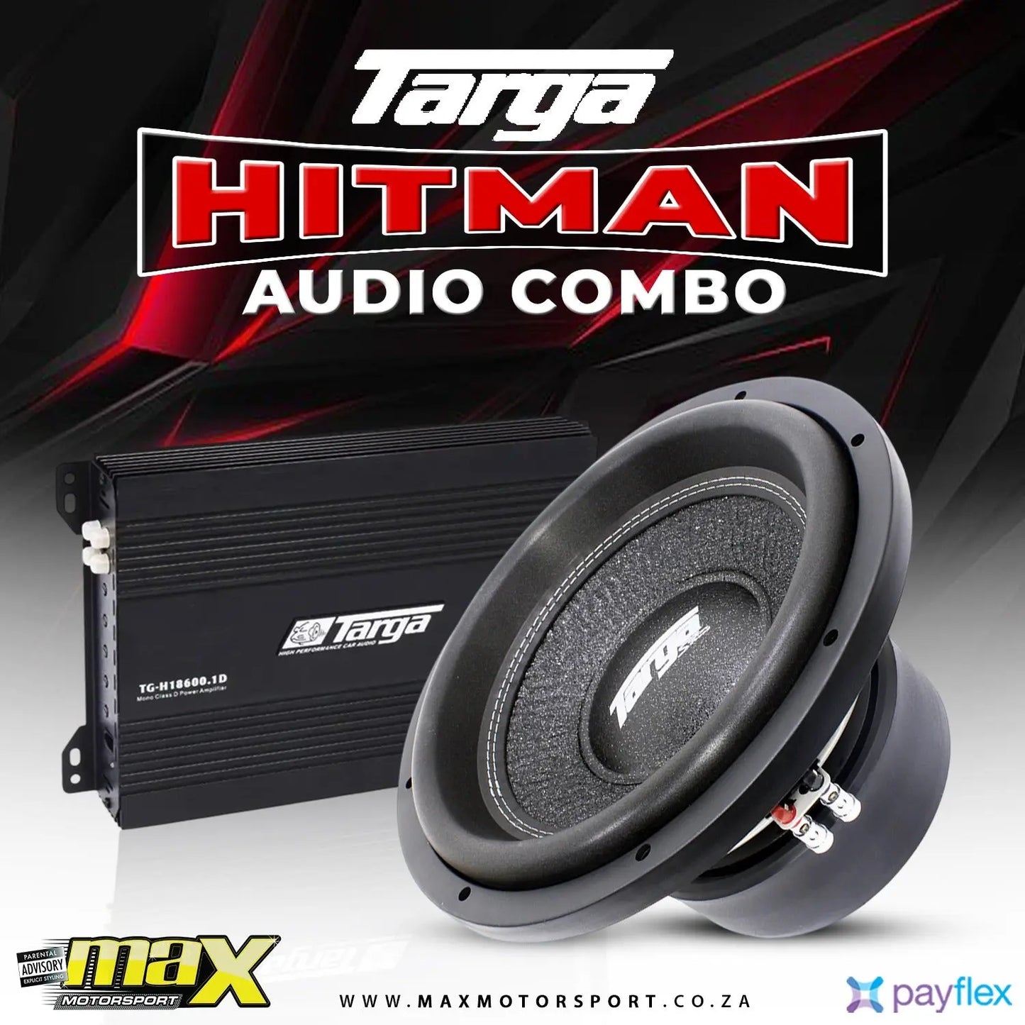 Targa Hitman Audio Combo – Max Motorsport
