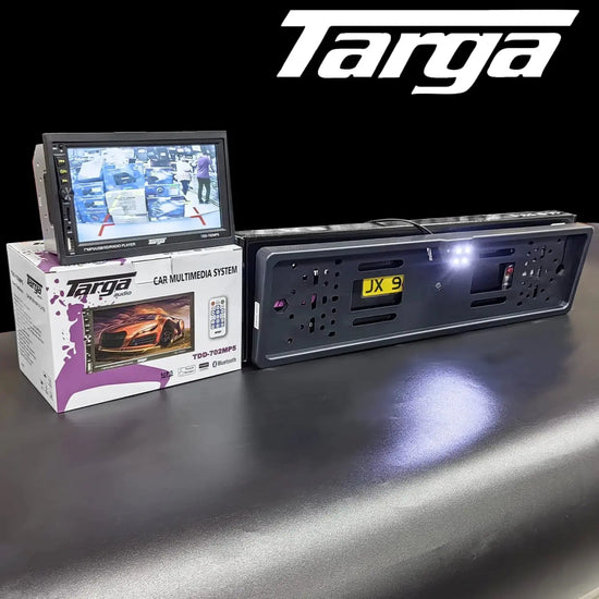 Targa TDD-702MP5 7″ MP5 Media Player with Mirror Link +FREE Number Pla ...