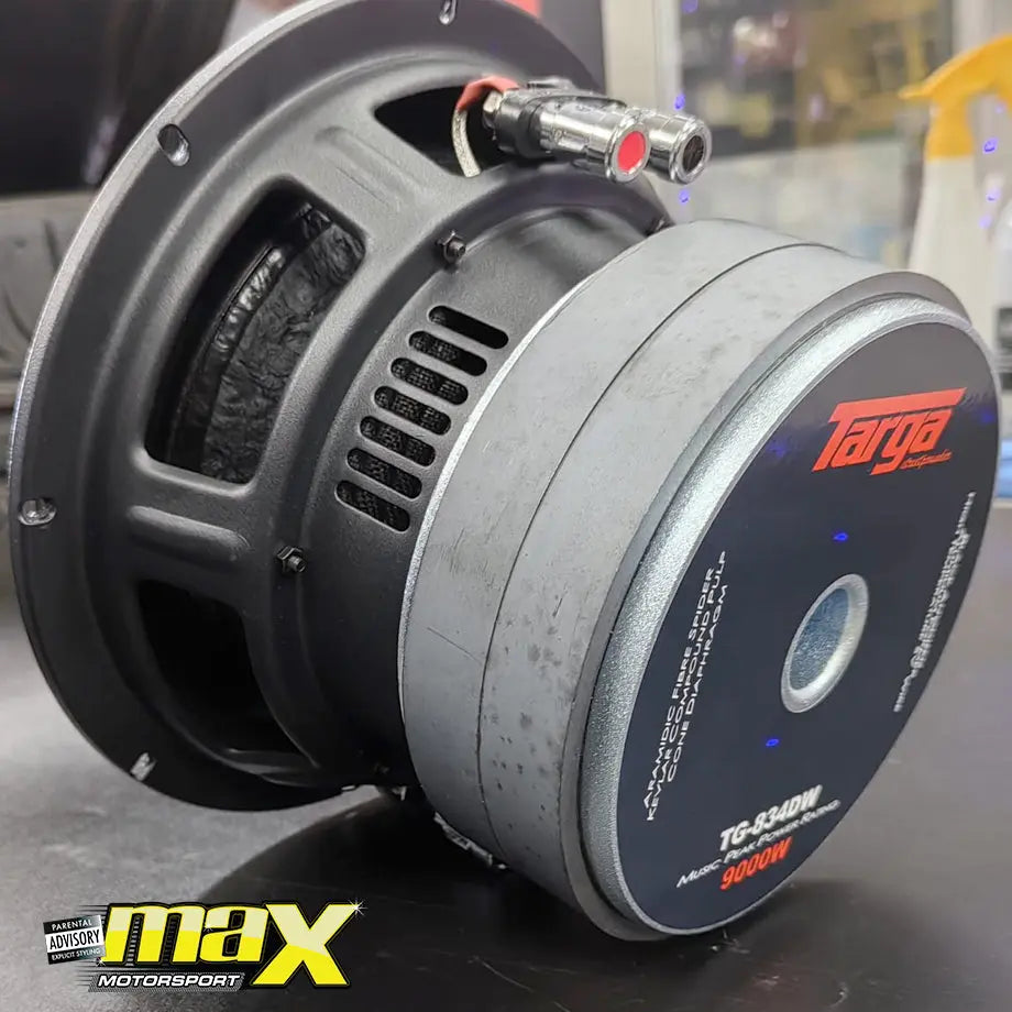 Targa TG-834DW 8 Inch Street Pounder Series DVC D4 Subwoofer (9000W ...