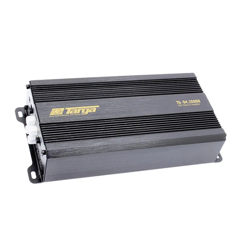 Targa TG-D4.26000 Compact 4-Channel Amplifier - 220RMS x 4 – Max Motorsport