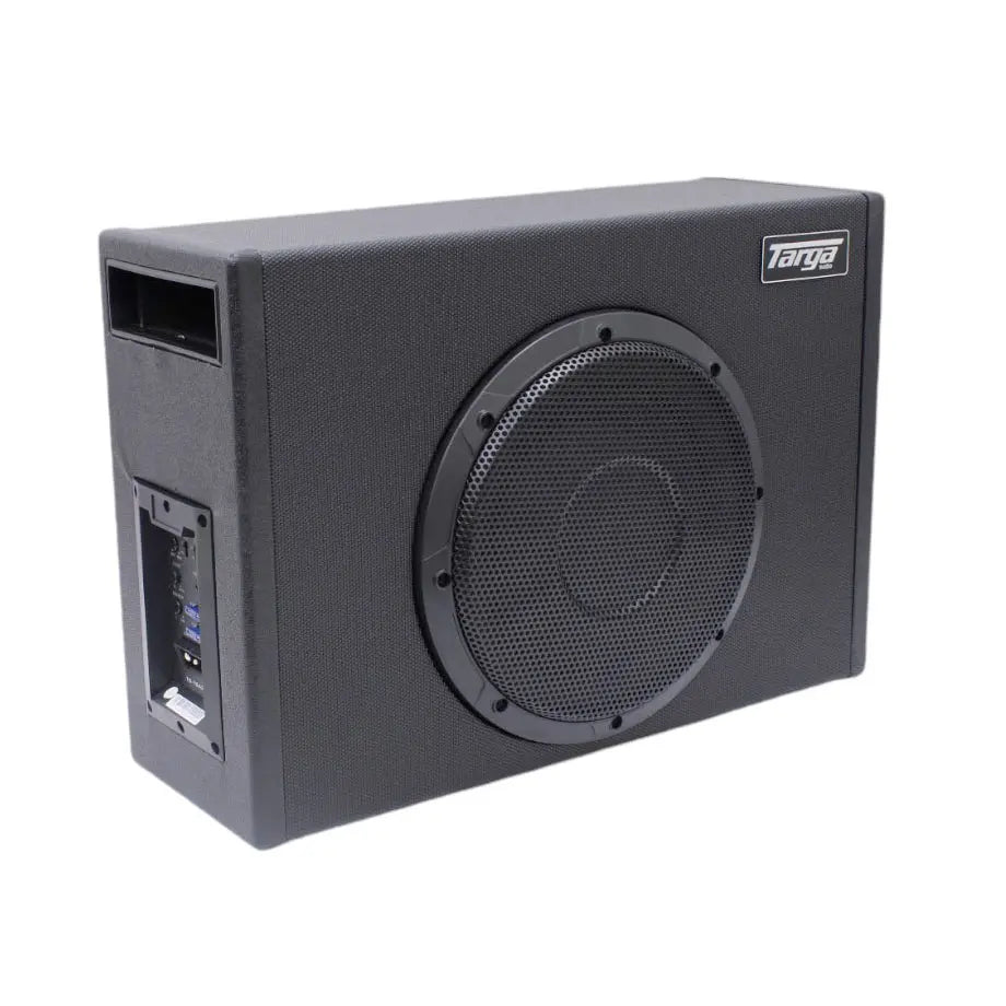 Targa TG-TSA208B 8-Inch Active Subwoofer Enclosure with Built-In Ampli ...