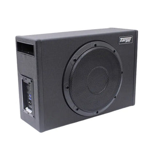 Targa TG-TSA258B 10-Inch Active Subwoofer Enclosure with Built-In Ampl ...