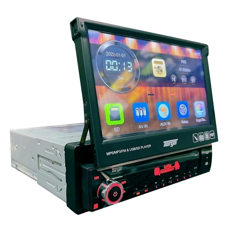 Targa TID-MAN700 7 Inch Multimedia Manual In-Dash System With Apple Ca ...