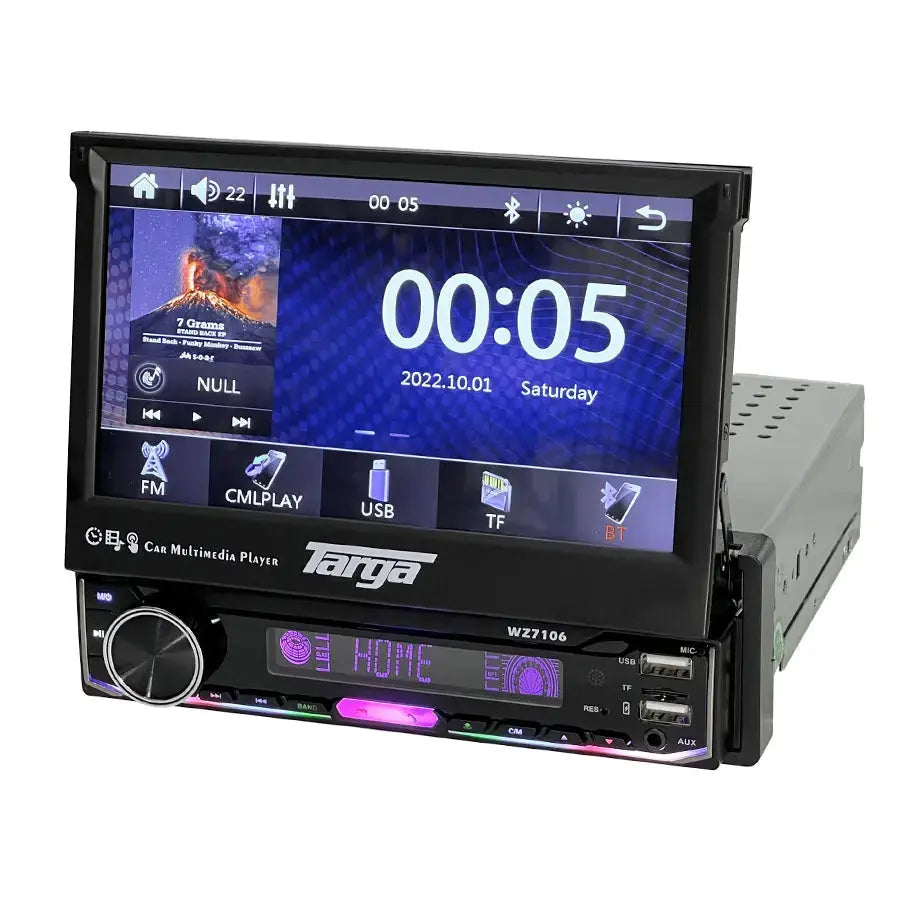 Targa TID-MAN7CPAA - 7 Inch Multimedia Manual In-Dash System With Appl ...