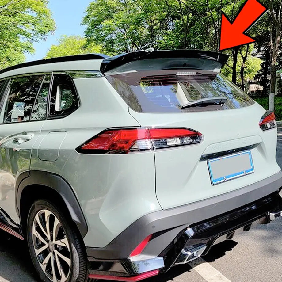 Toyota Corolla Cross (21-On) Gloss Black Roof Spoiler – Max Motorsport