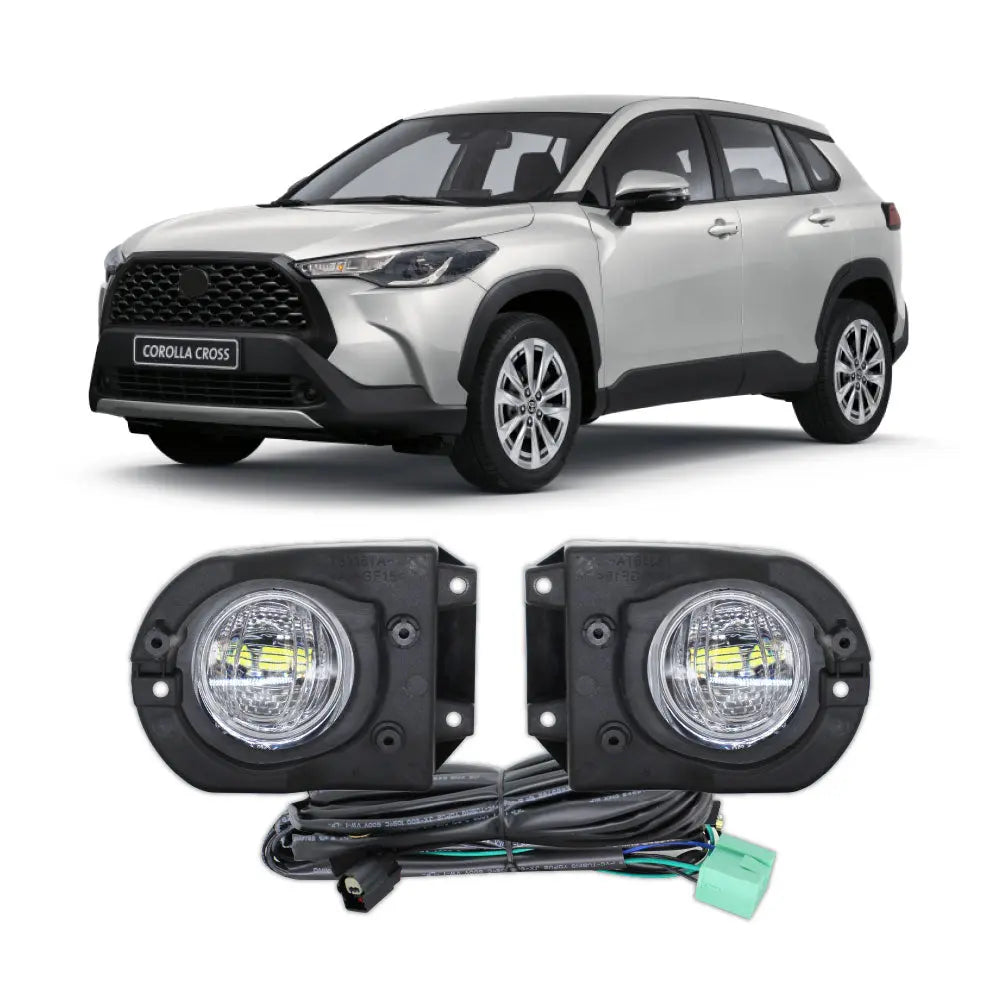 Toyota Corolla Cross (21-On) OEM Style Fog Lights With Wiring – Max ...