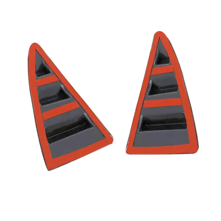 Toyota Corolla Professional Gloss Black Plastic Side Window Louver ...