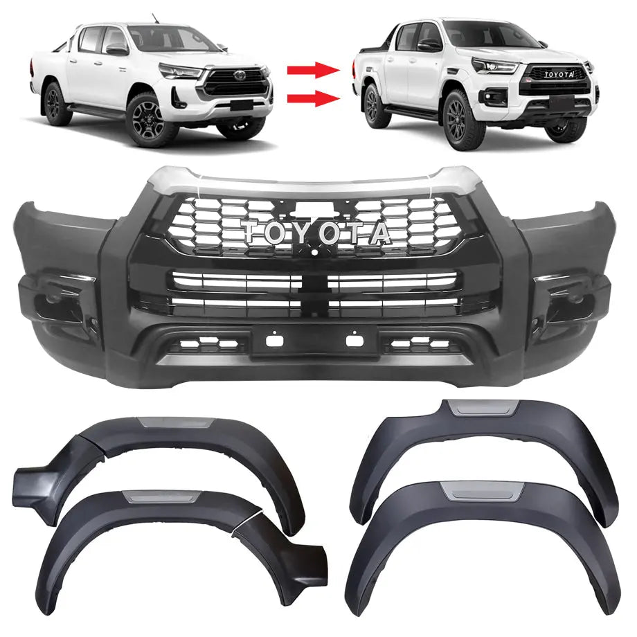 Toyota Hilux (20-On) GR Sport Style Conversion Body Kit – Max Motorsport