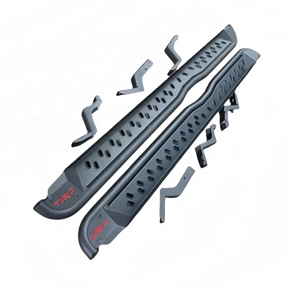 Toyota Hilux (16-On) TRD Style Steel Side Steps – Max Motorsport