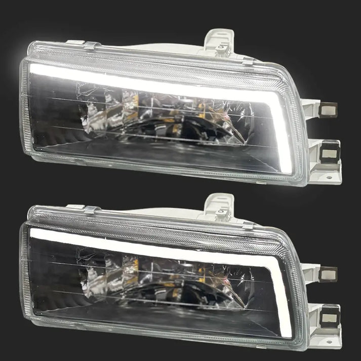 Toyota Twincam (88-93) Crystal Black DRL LED Headlights – Max Motorsport