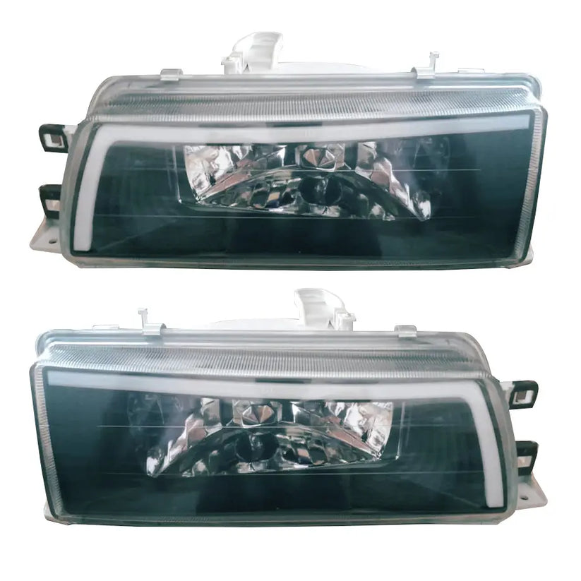 Toyota Twincam (88-93) Crystal Black DRL LED Headlights – Max Motorsport