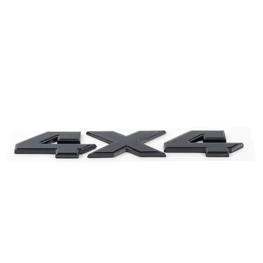 Universal 4x4 Matte Black Metal Lettering Badge – Max Motorsport