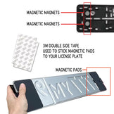 Universal Magnetic Quick Release Number Plate Holder - SOLD EACH – Max ...