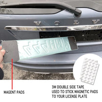 Universal Magnetic Quick Release Number Plate Holder - SOLD EACH – Max ...