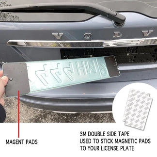 Universal Magnetic Quick Release Number Plate Holder - SOLD EACH – Max ...