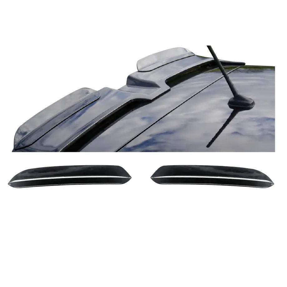 Universal Oettinger Style Gloss Black Roof Spoiler Winglet Extension ...