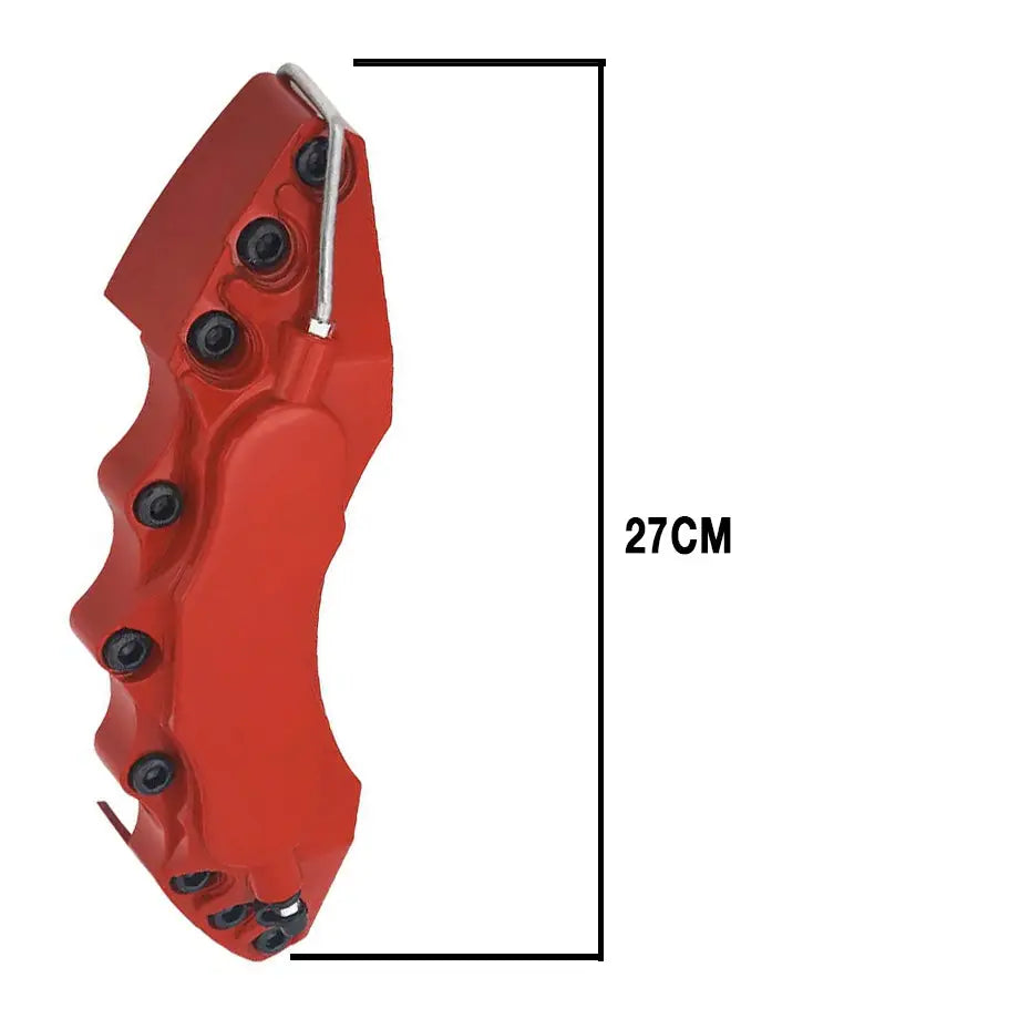 Universal Plastic Brake Caliper Covers - Red (Large) – Max Motorsport