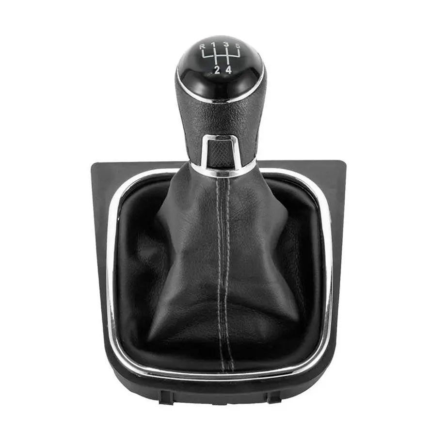 VW Golf 5/6 Leather Gear Knob + Boot Cover – Max Motorsport