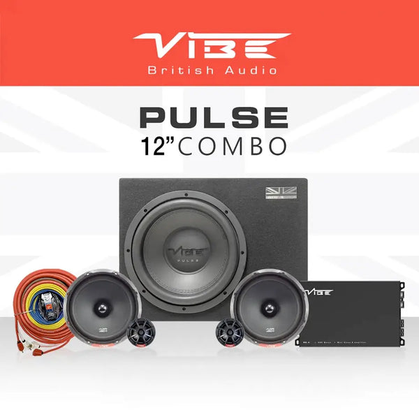 Vibe Audio 12" Pulse Audio Combo – Max Motorsport