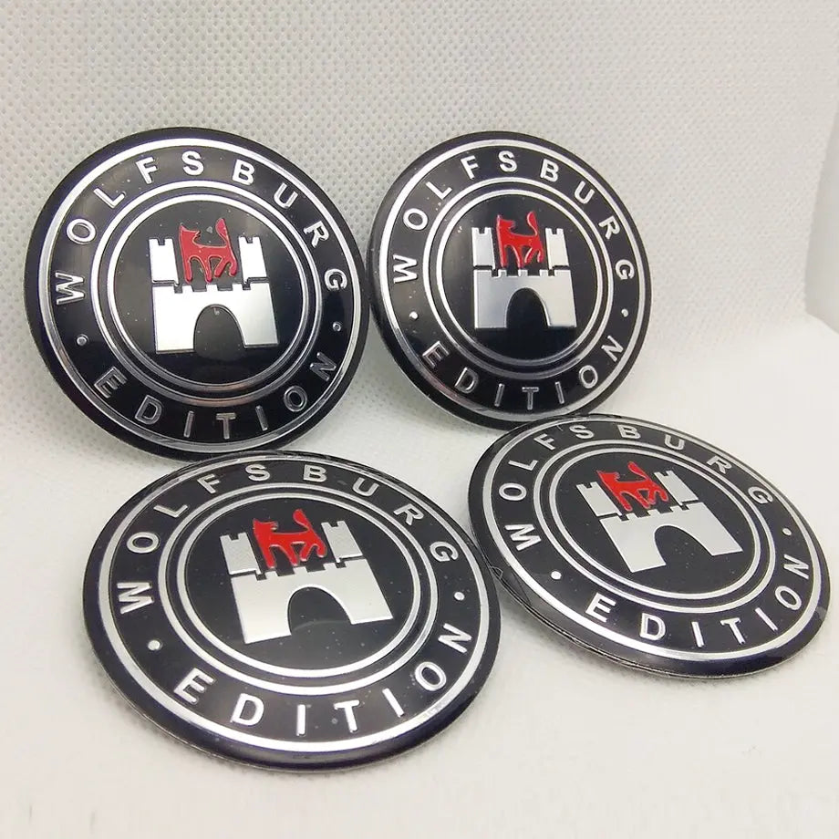 Wolfsburg Edition Alloy Wheel Decal - 55mm – Max Motorsport