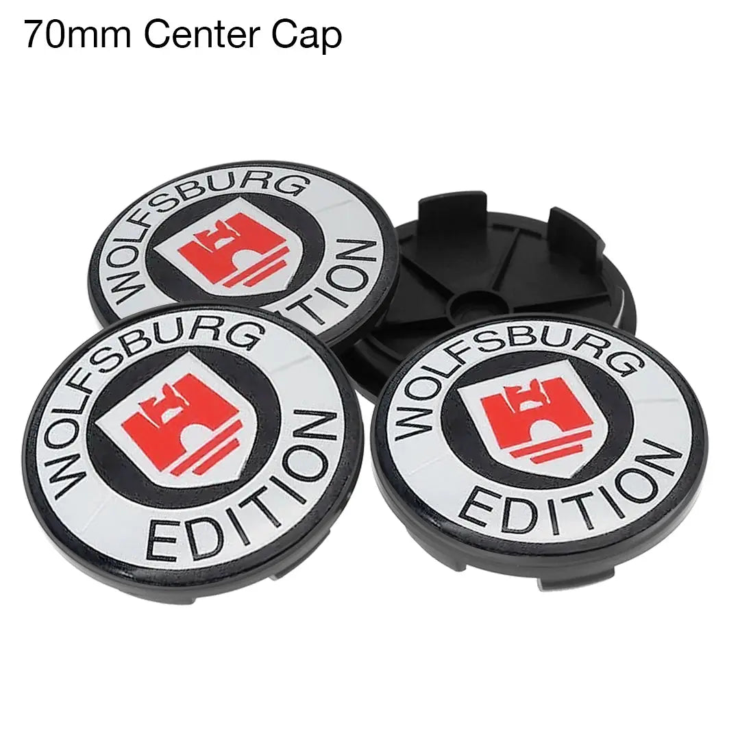 Wolfsburg Edition Wheel Center Cap - 70mm – Max Motorsport