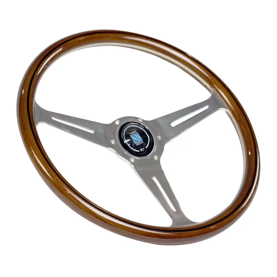 Wood Grain Look Racing Style Steering Wheel (350mm) – Max Motorsport