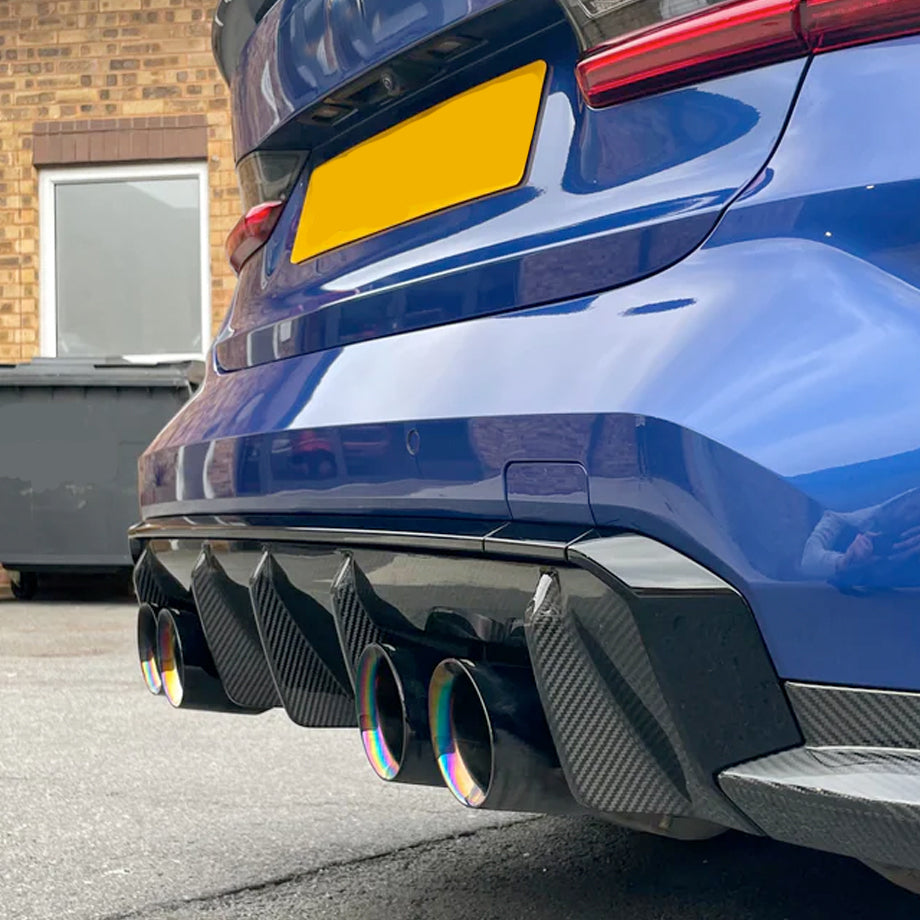 BM G80 / G82 (M3/M4) Carbon Fibre Performance Style Diffuser – Max ...