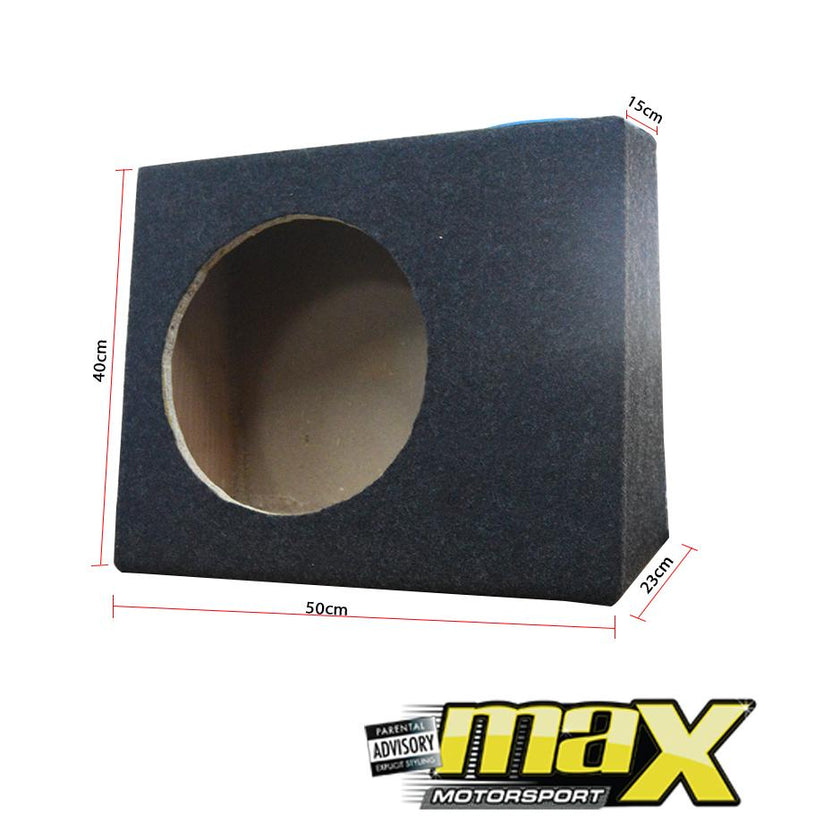 12 Inch Single Corsa Ported Box – Max Motorsport